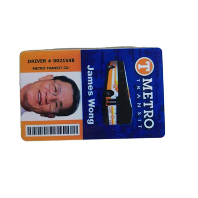 Custom Printing PVC Photo ID card