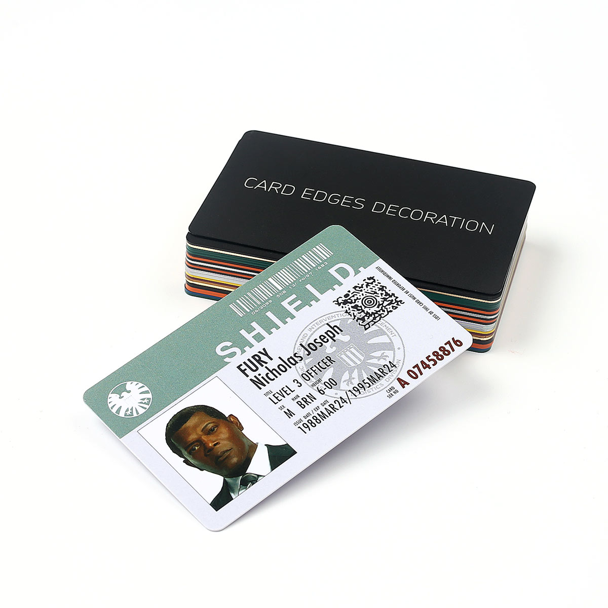 Custom credit card size ID card