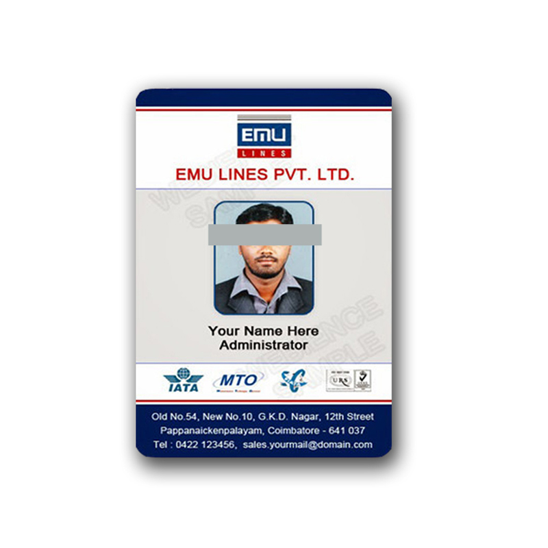 Custom Artwork Printing Plastic ID Card