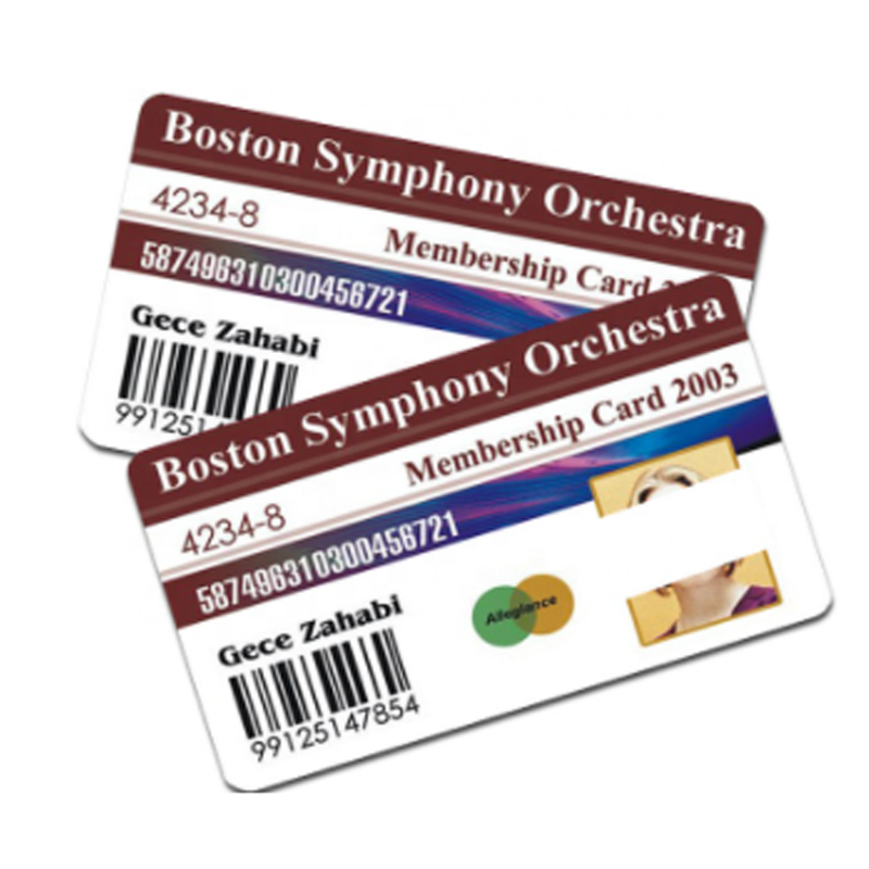 Custom Artwork Printing Plastic ID Card