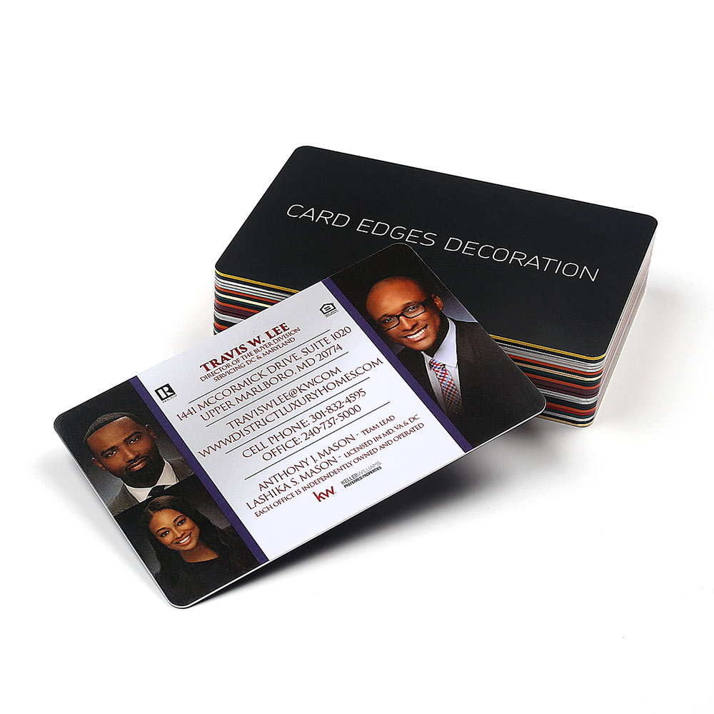 Transparent PVC plastic business cards