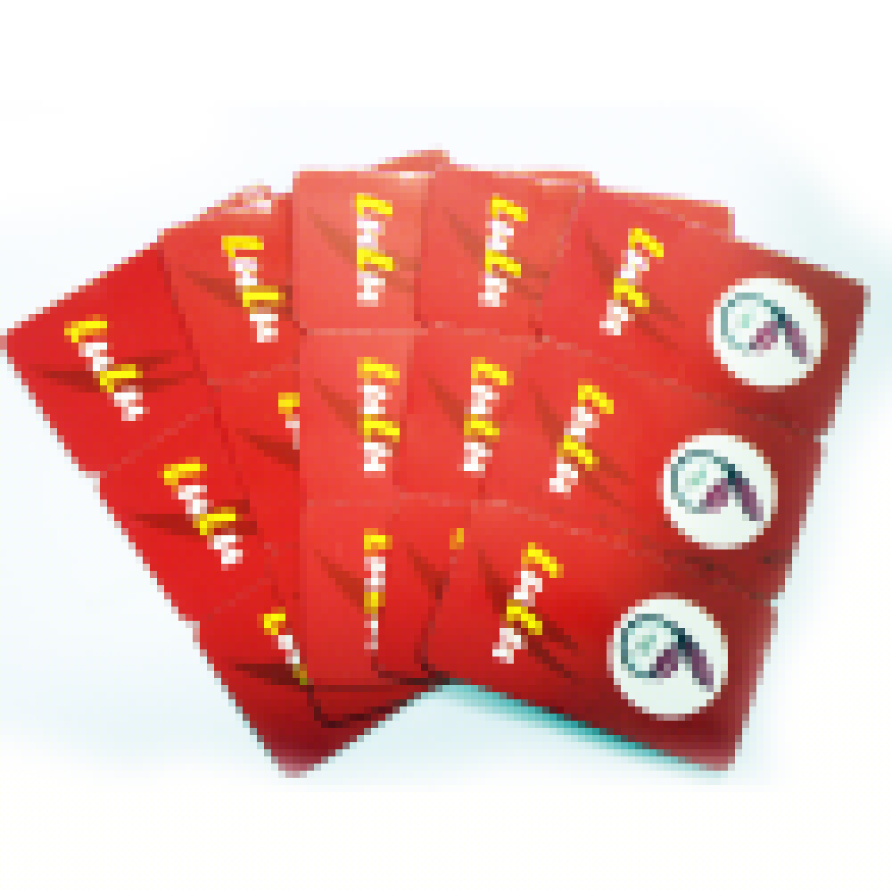 Printing mobile phone top up scratch card