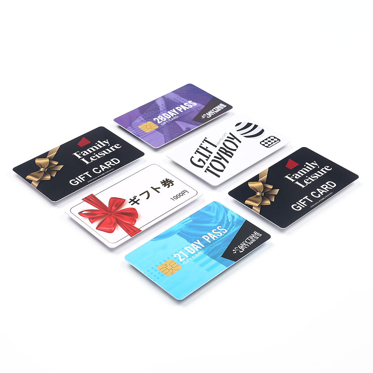 Good price plastic PVC gift cards