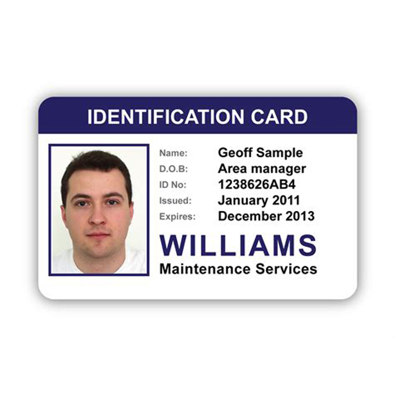 High quality design employee ID cards