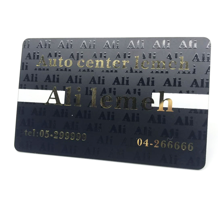 Transparent PVC Plastic Business Card