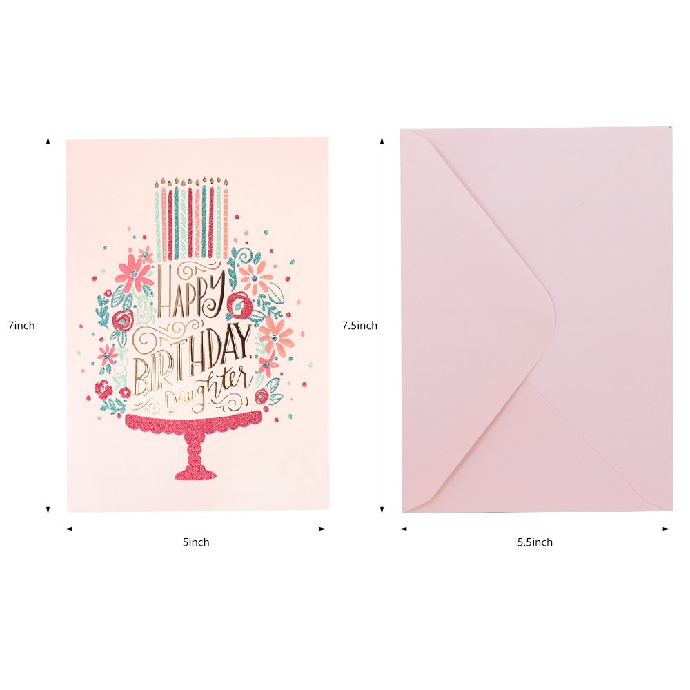 Handmade birthday greeting card