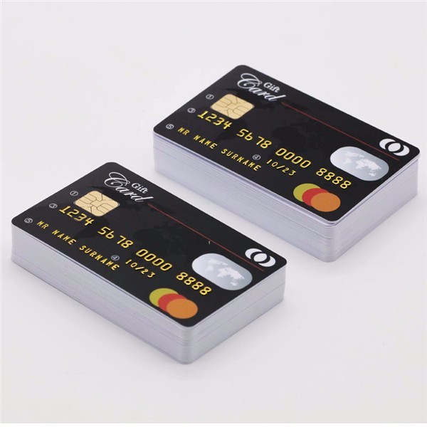 Smart chip standard size key card