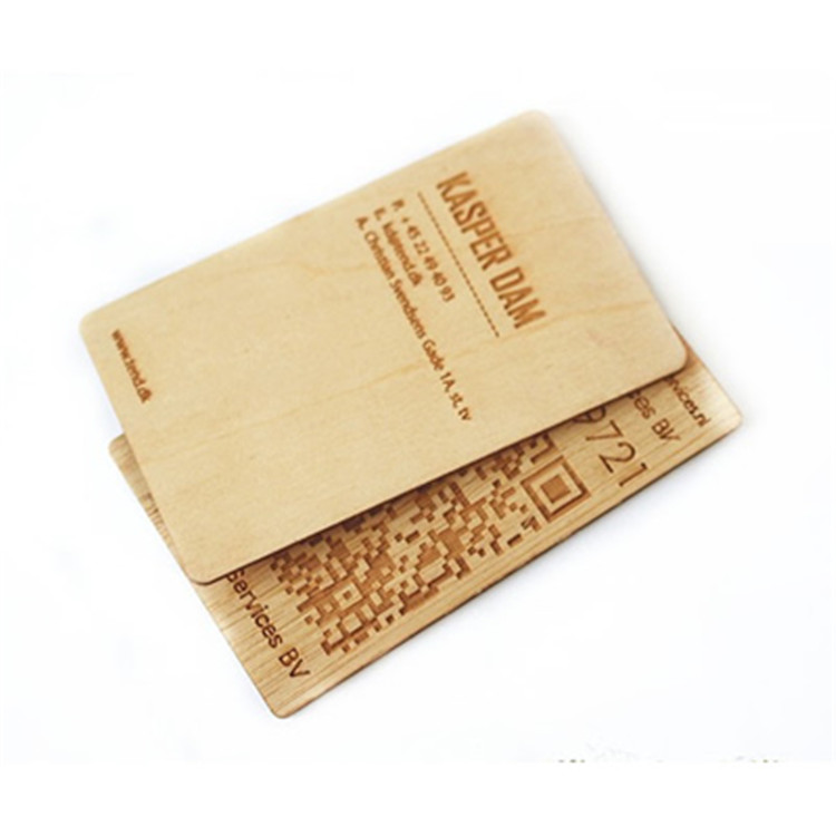 Smart wooden hotel key card