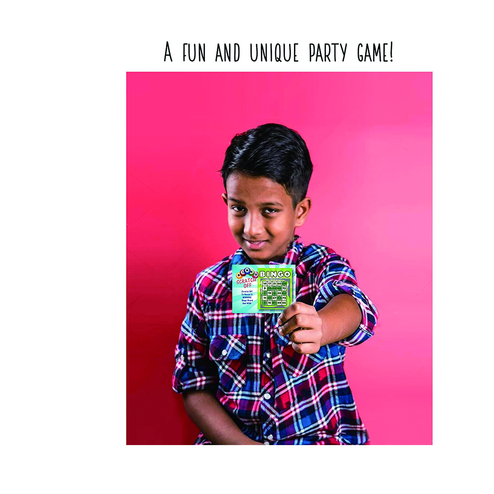 Bingo Scratch Off Game Cards