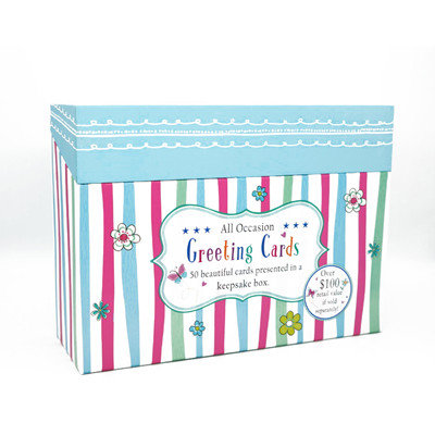 Happy birthday greeting card box set