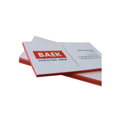 Plastic paper printing personalized business card